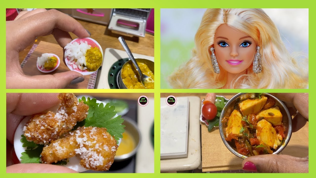 1000+ Miniature Cooking Tiny Food For Barbie Doll Season 5 - Tiny Cuisine